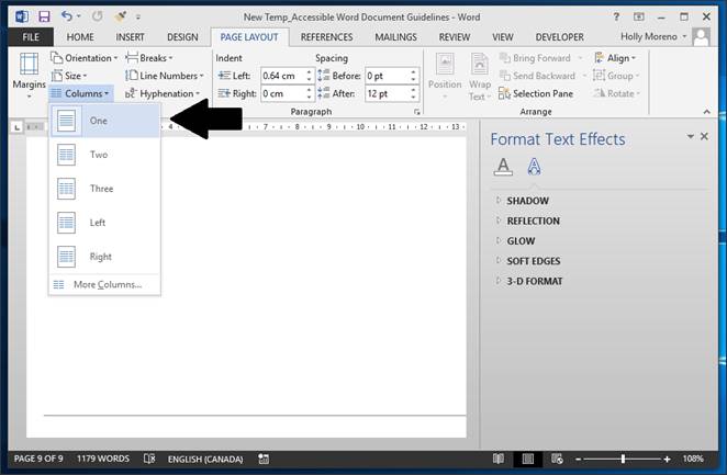 Accessible Word documents - Accessible document guides - Office 2016 ...